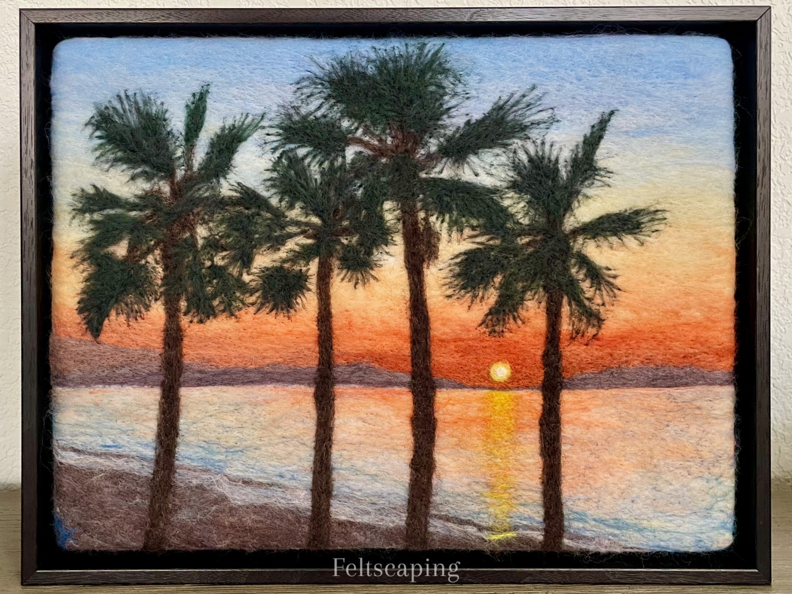 Cretian Sunset - Feltscaping